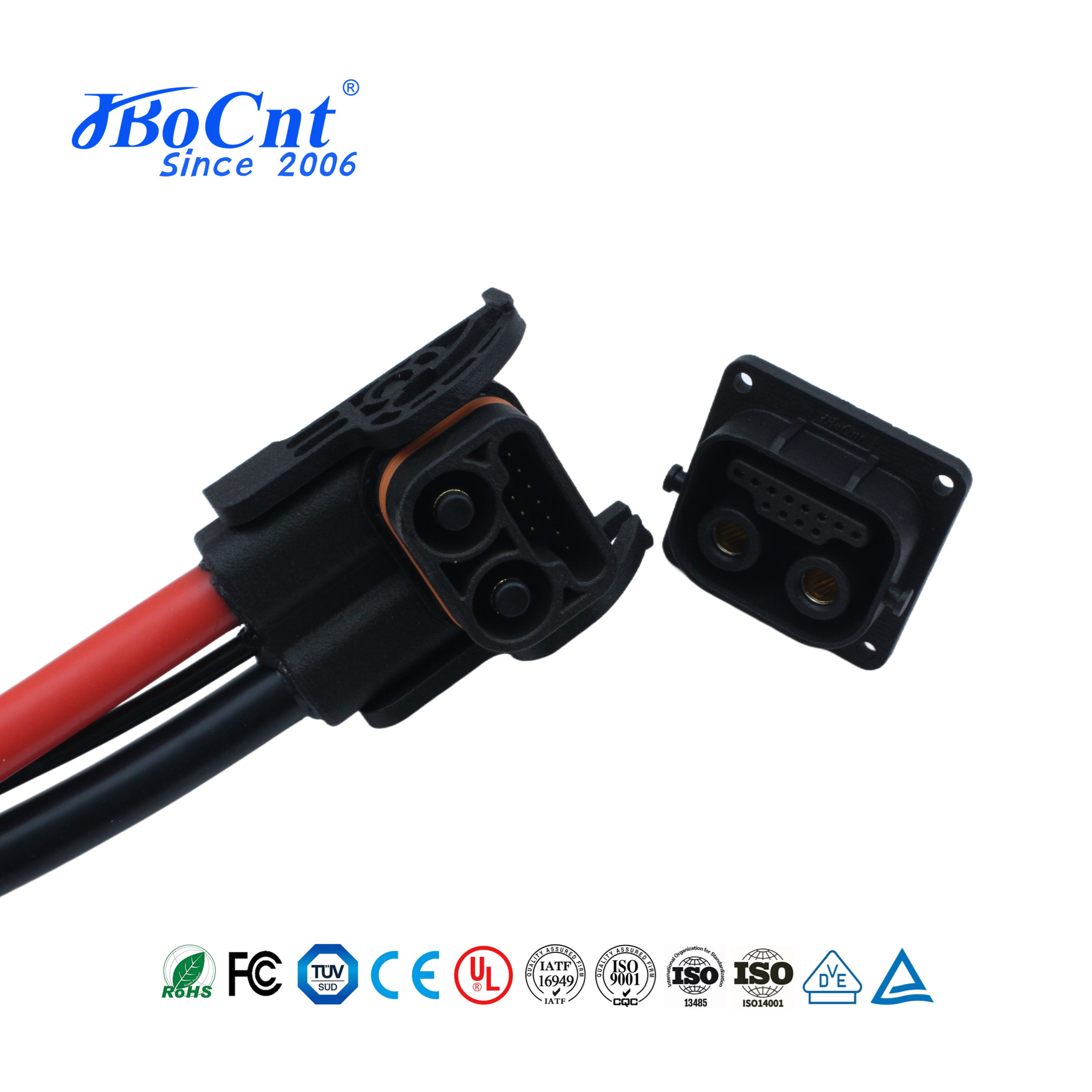 2+12 120A EBIKE Connector Waterproof High Current Connector Lithium ...