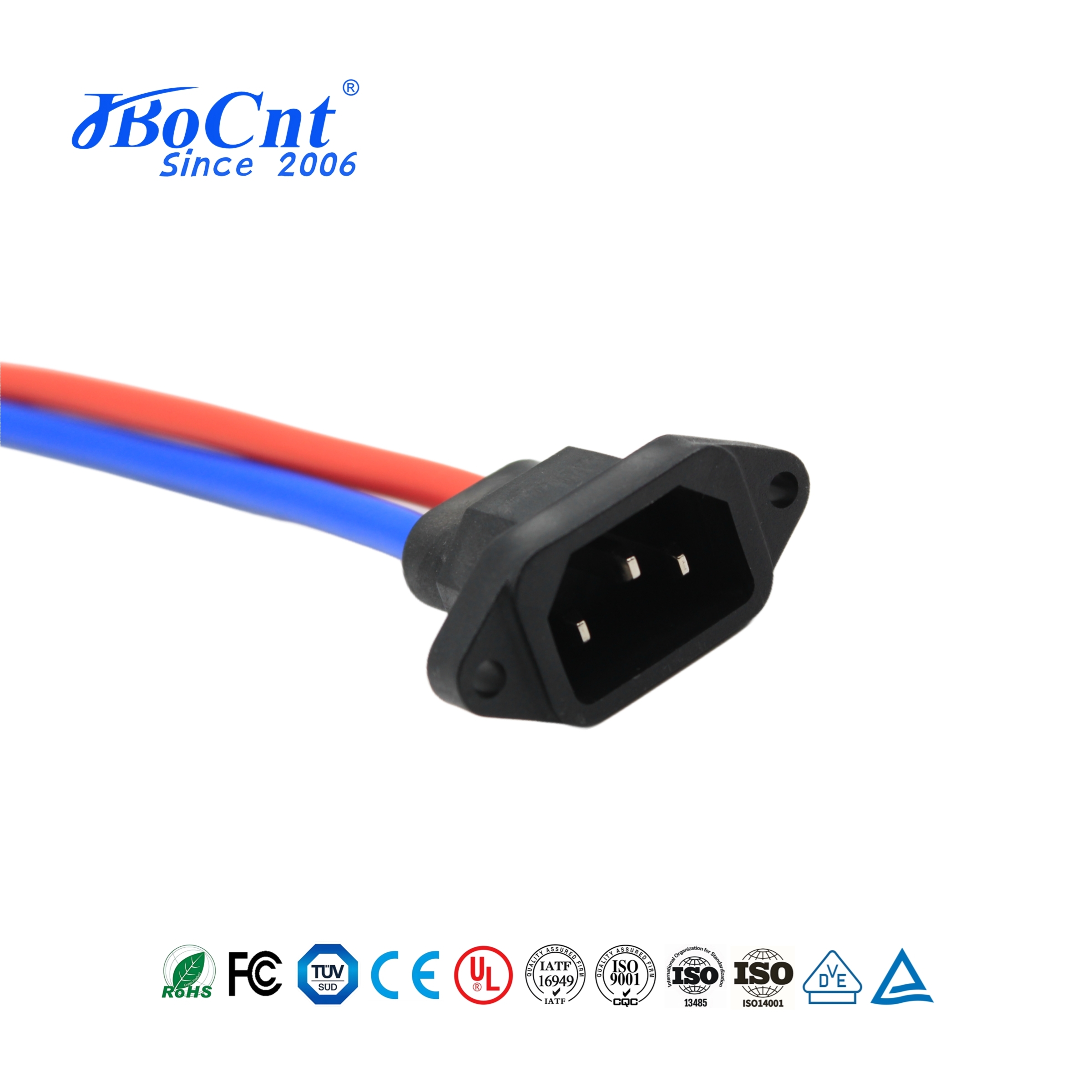 Male And Female AC Power Connectors C13 C14 Socket Electric Vehicle ...